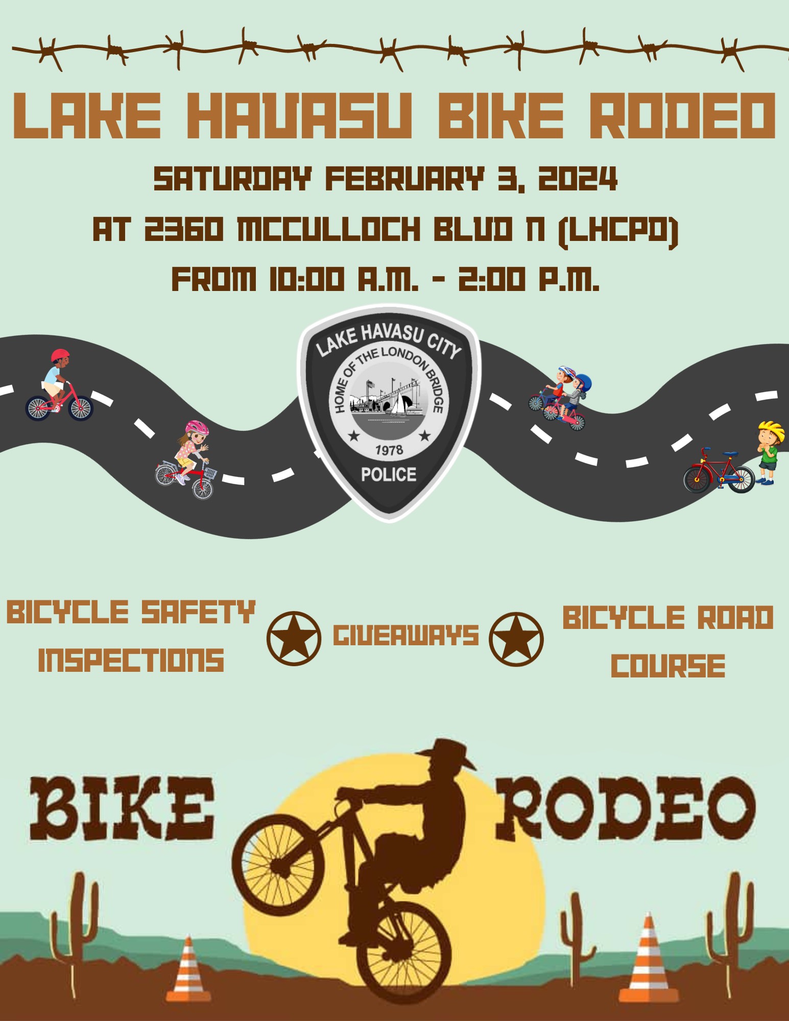 RiverScene Magazine | Lake Havasu Bike Safety Rodeo