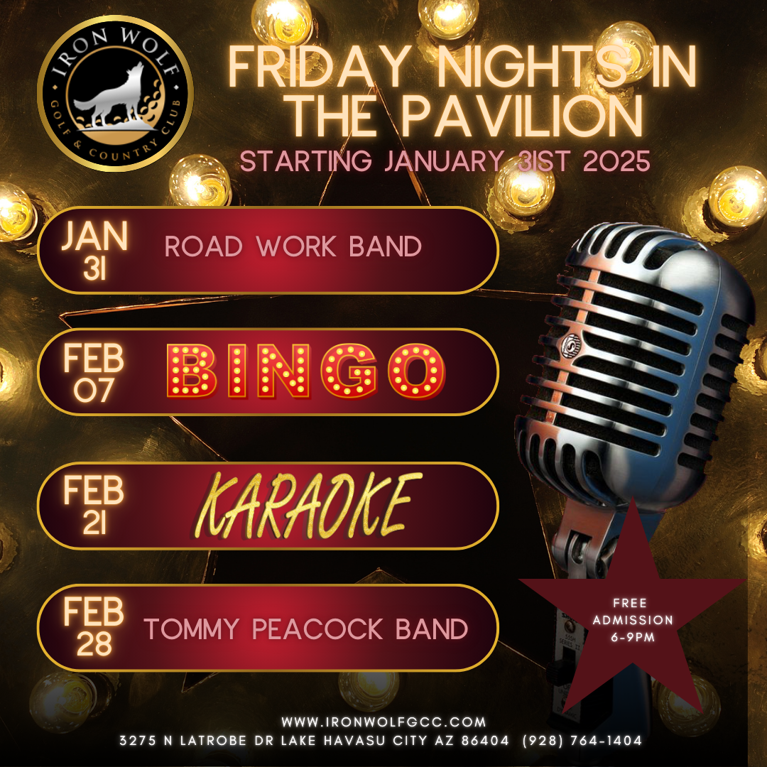 RiverScene Magazine | EVERY Friday Night Events at Iron Wolf Golf ...