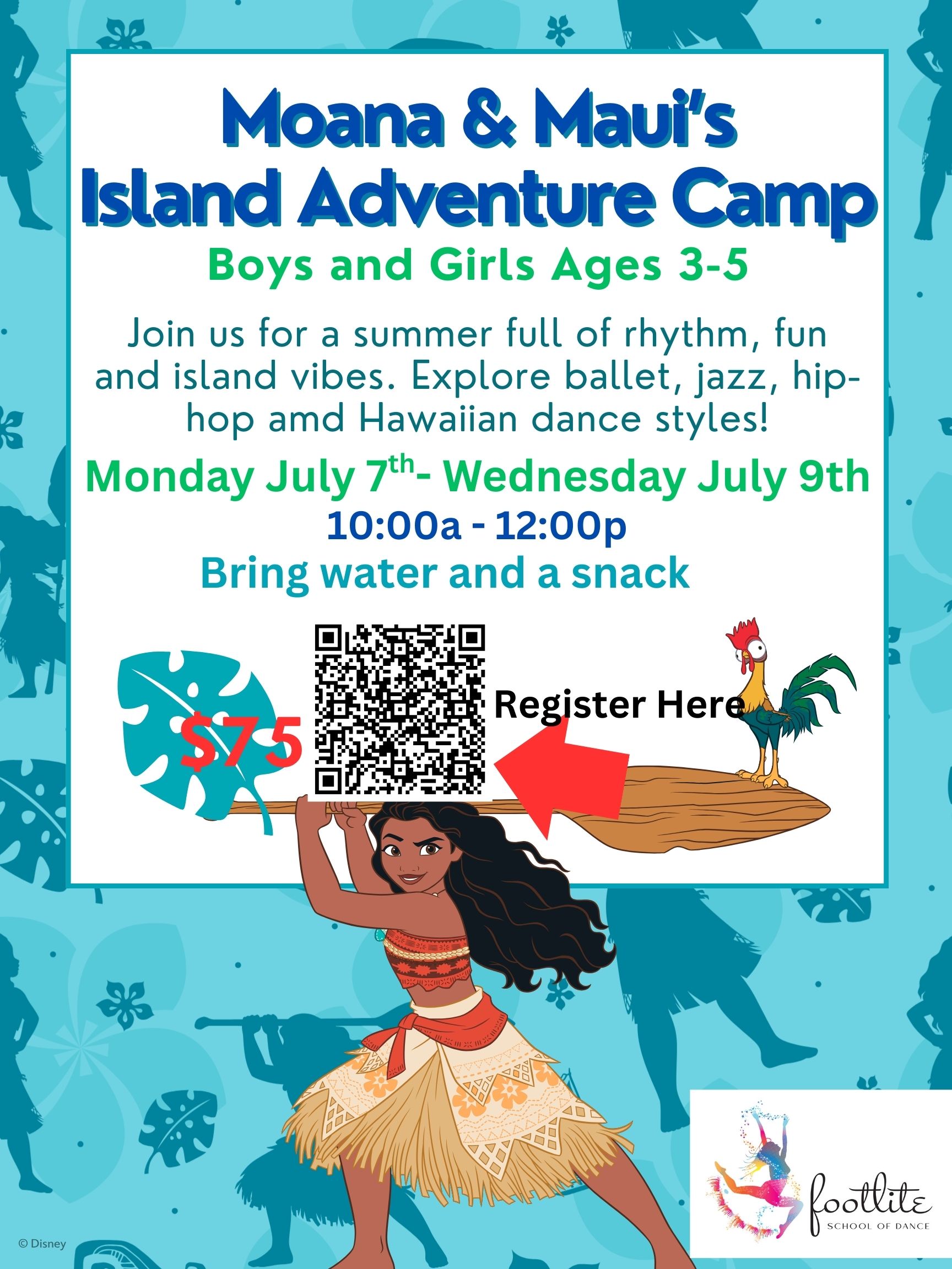 RiverScene Magazine | Moana and Maui’s Island Adventure Summer Dance Camp