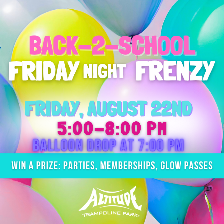 RiverScene Magazine | Back to School Balloon Prize Drop