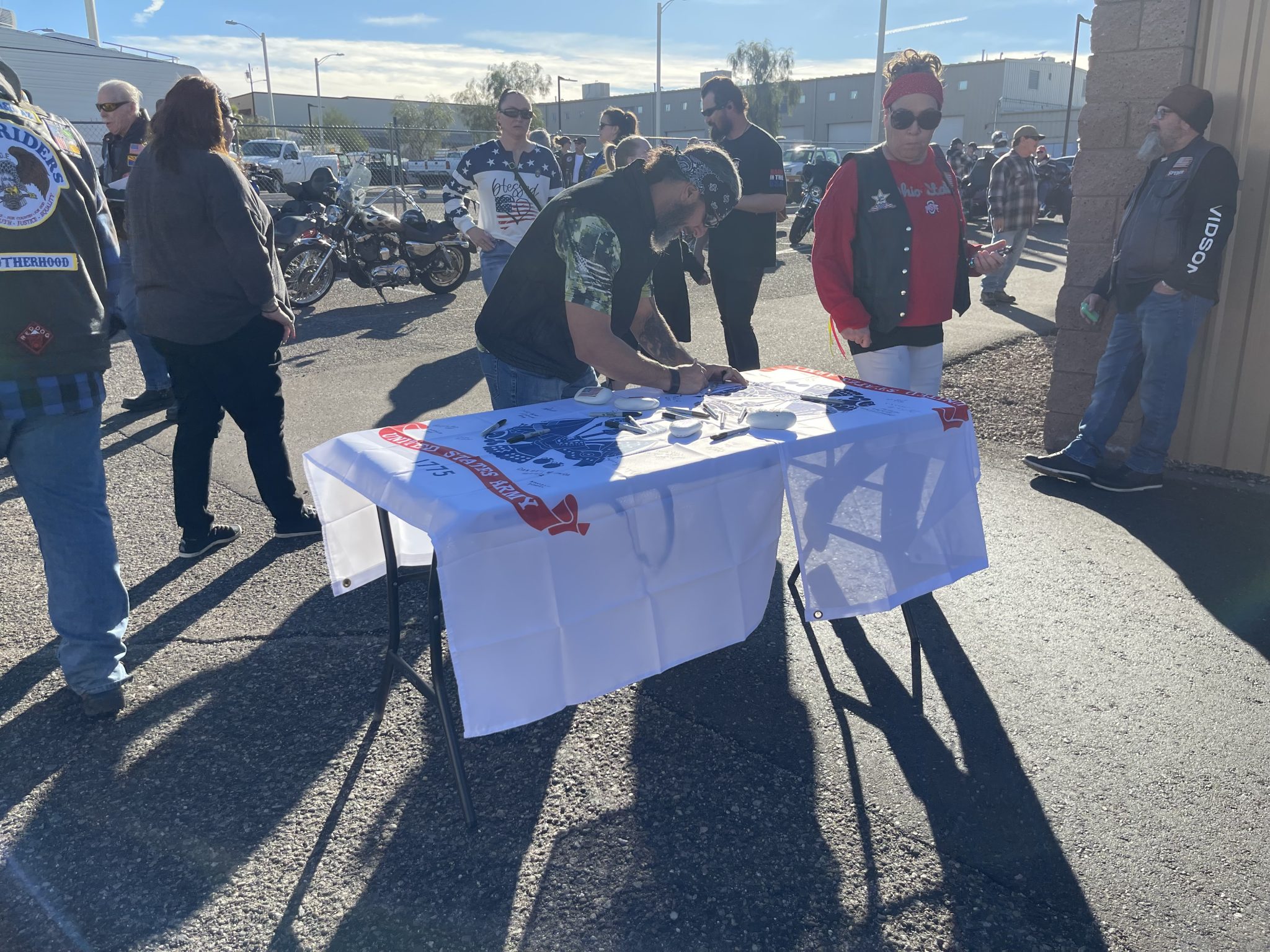 RiverScene Magazine | Patriot Guard Riders Welcome Home Two Havasu Soldiers