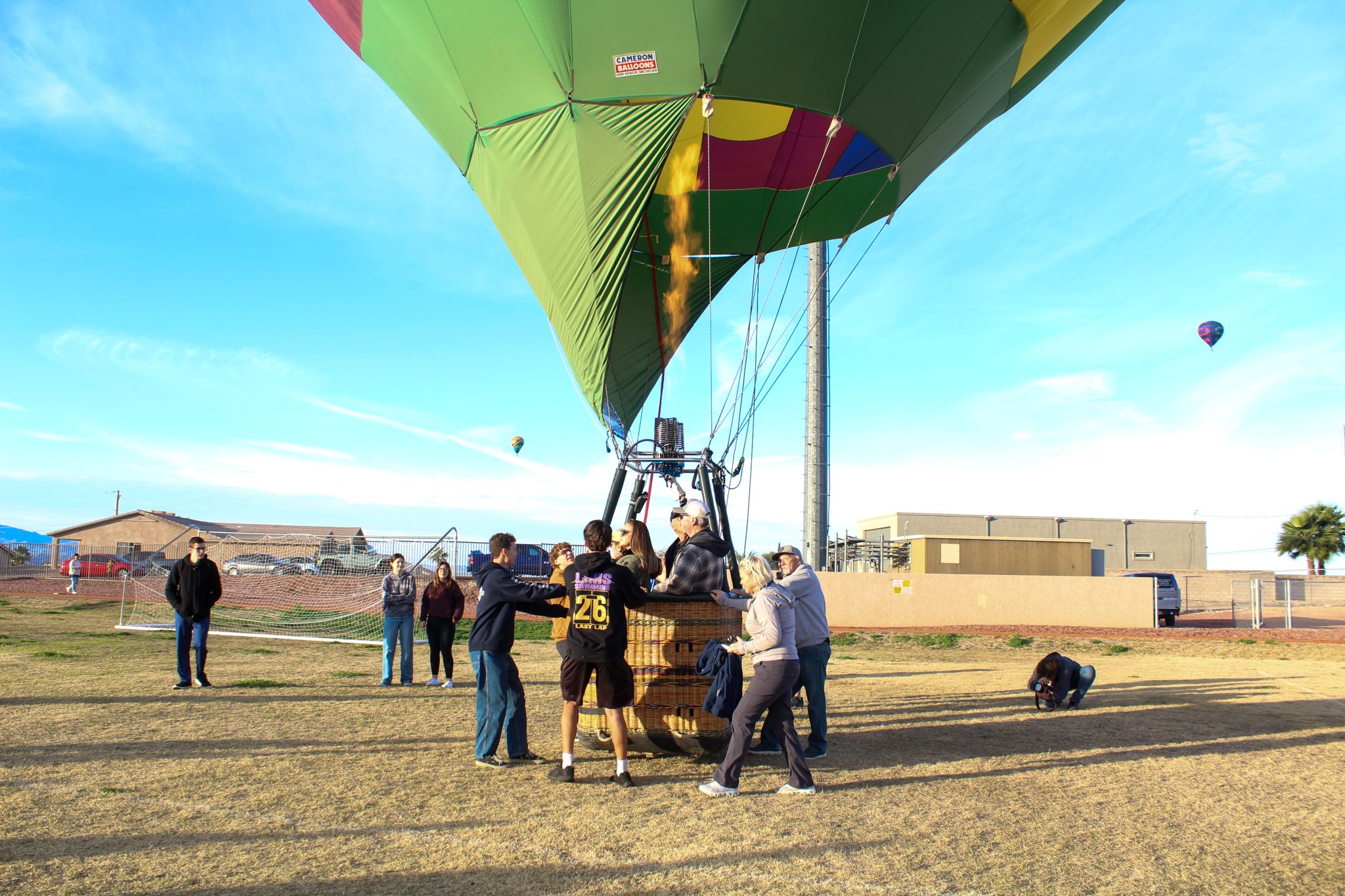 RiverScene Magazine | Hot Air Balloons Visit Schools To Celebrate ...