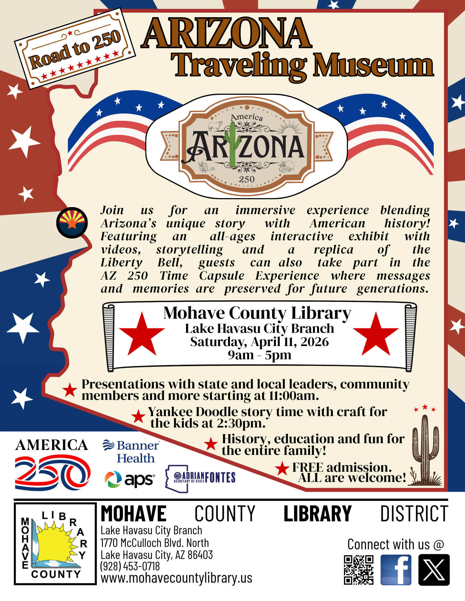 RiverScene Magazine | America 250: Road to 250 Arizona Traveling Museum